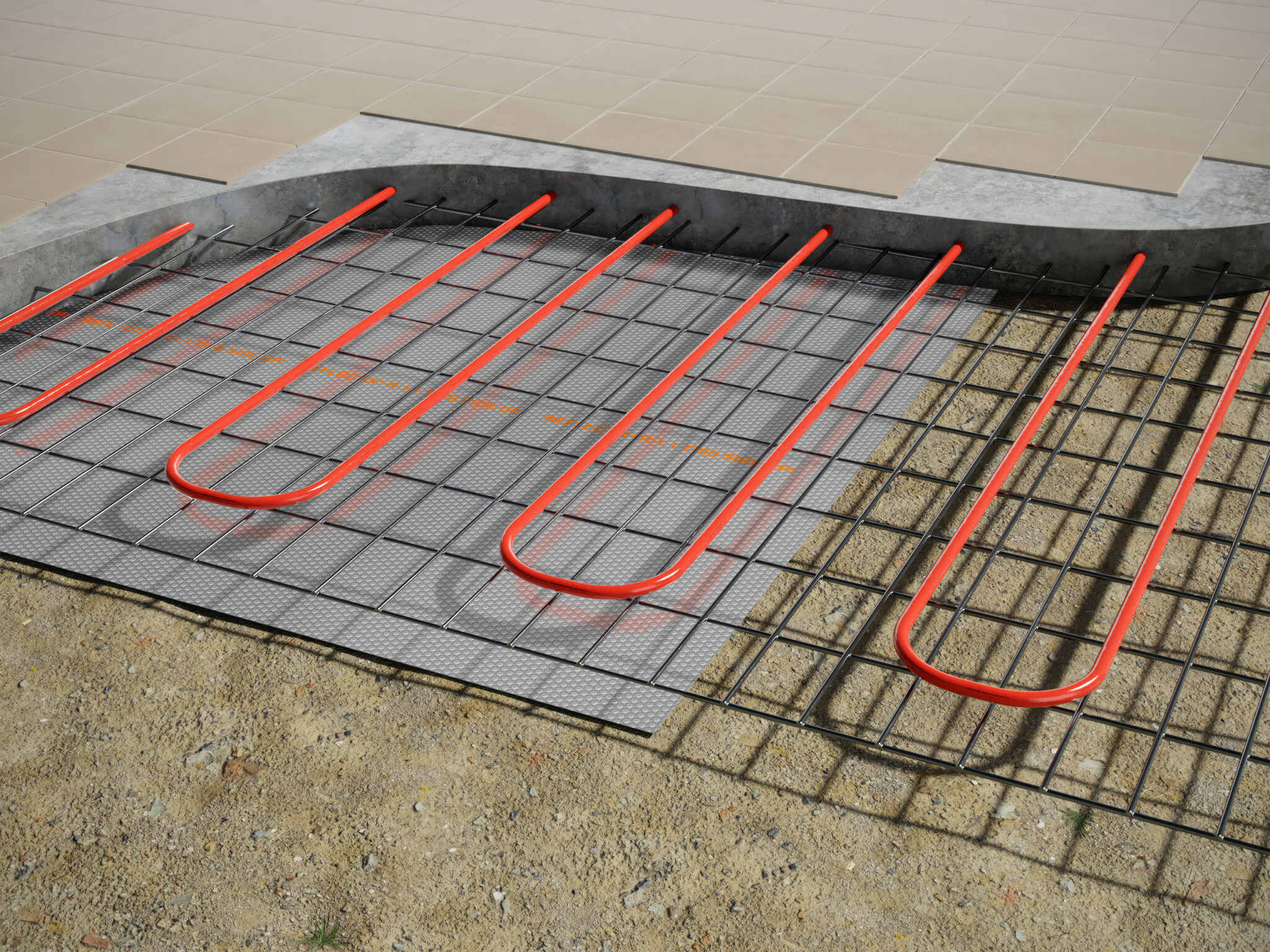 Radiant Floor – Concrete Slab | Reflectix, Inc.